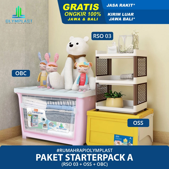 Paket Hemat Starterpack A - Tempat Penyimpanan Oymplast - OBC & OSS ...
