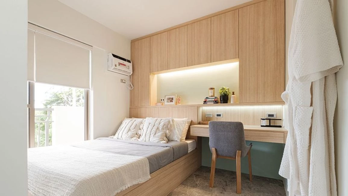 7 Inspirasi Desain Kamar Tidur Minimalis 2x3 Terasa Luas & Cozy